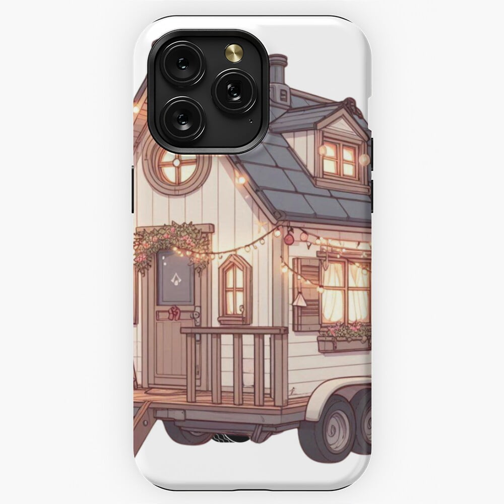 Cozy Caravan Inspired Home Cute Art iPhone Case 17 through 11 Pro Max ...