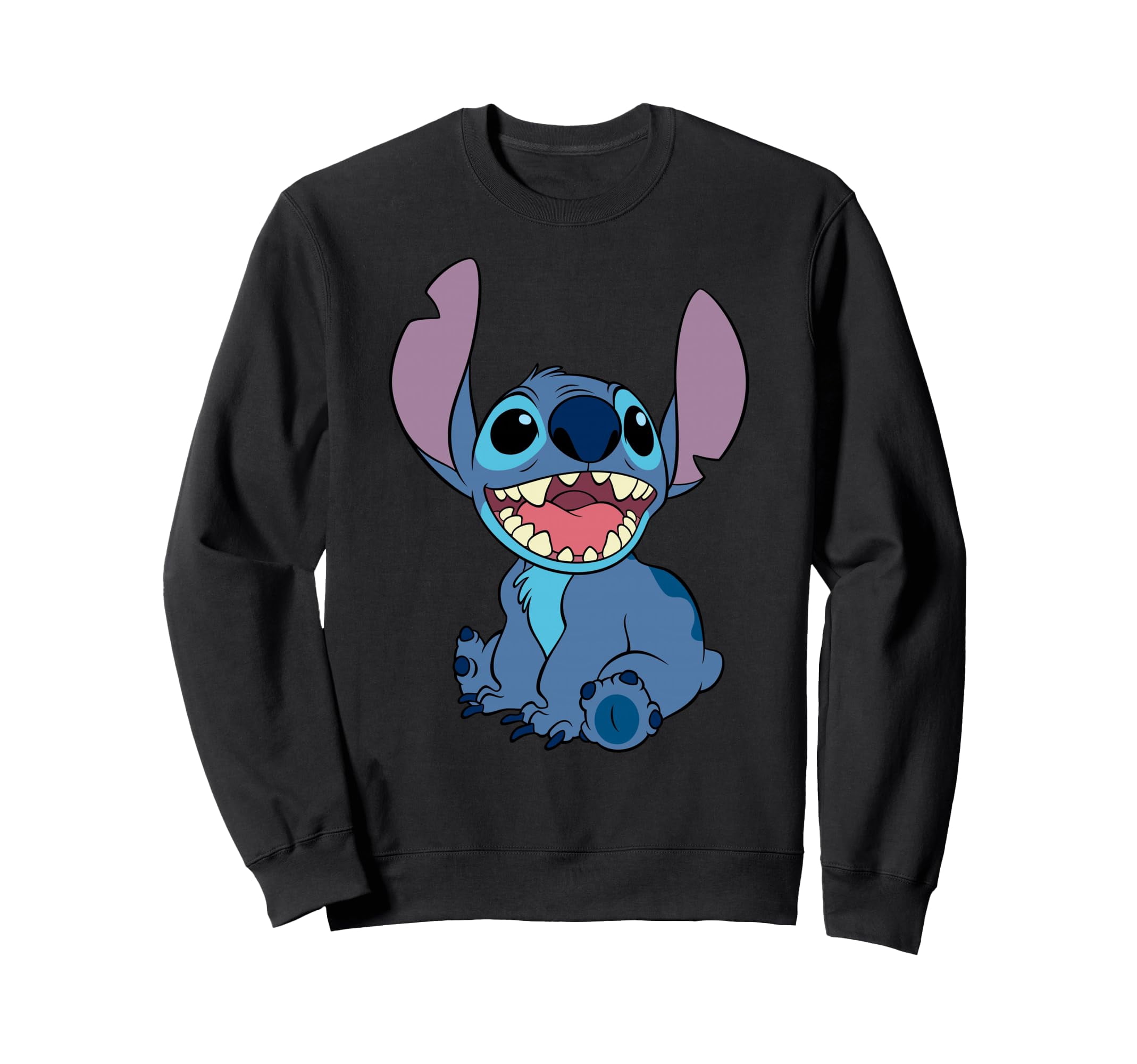 Cozy Cartoon Character Sitting Sweatshirt for Fun and Comfortable Wear ...