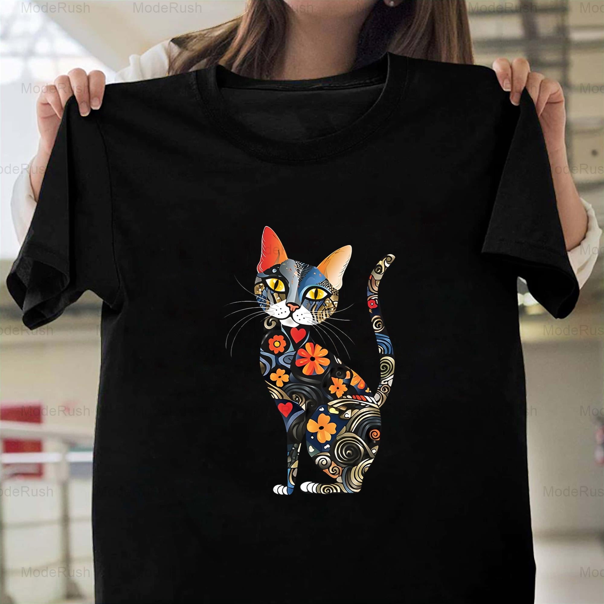 Cozy Cat Print Graphic Design For Feline Lovers And Owners Graphic Art ...