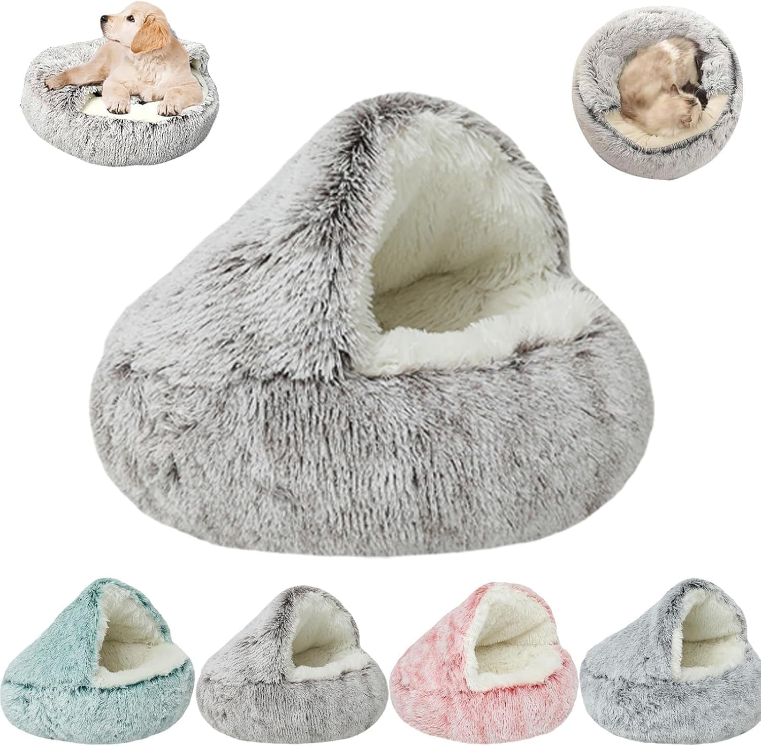 Cozy Cocoon Dog Bed, Comfy Cocoon Pet Bed, Cozy Cocoon Pet Bed for Dogs ...