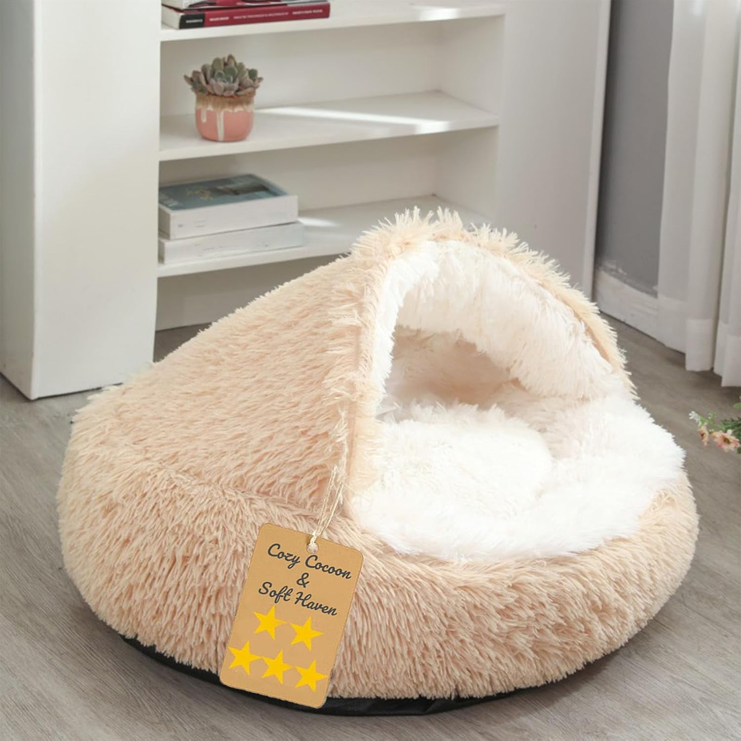 Cozy Cocoon Pet Bed for Dogs, 2026 New Comfy Cocoon Pet Bed, Removable ...