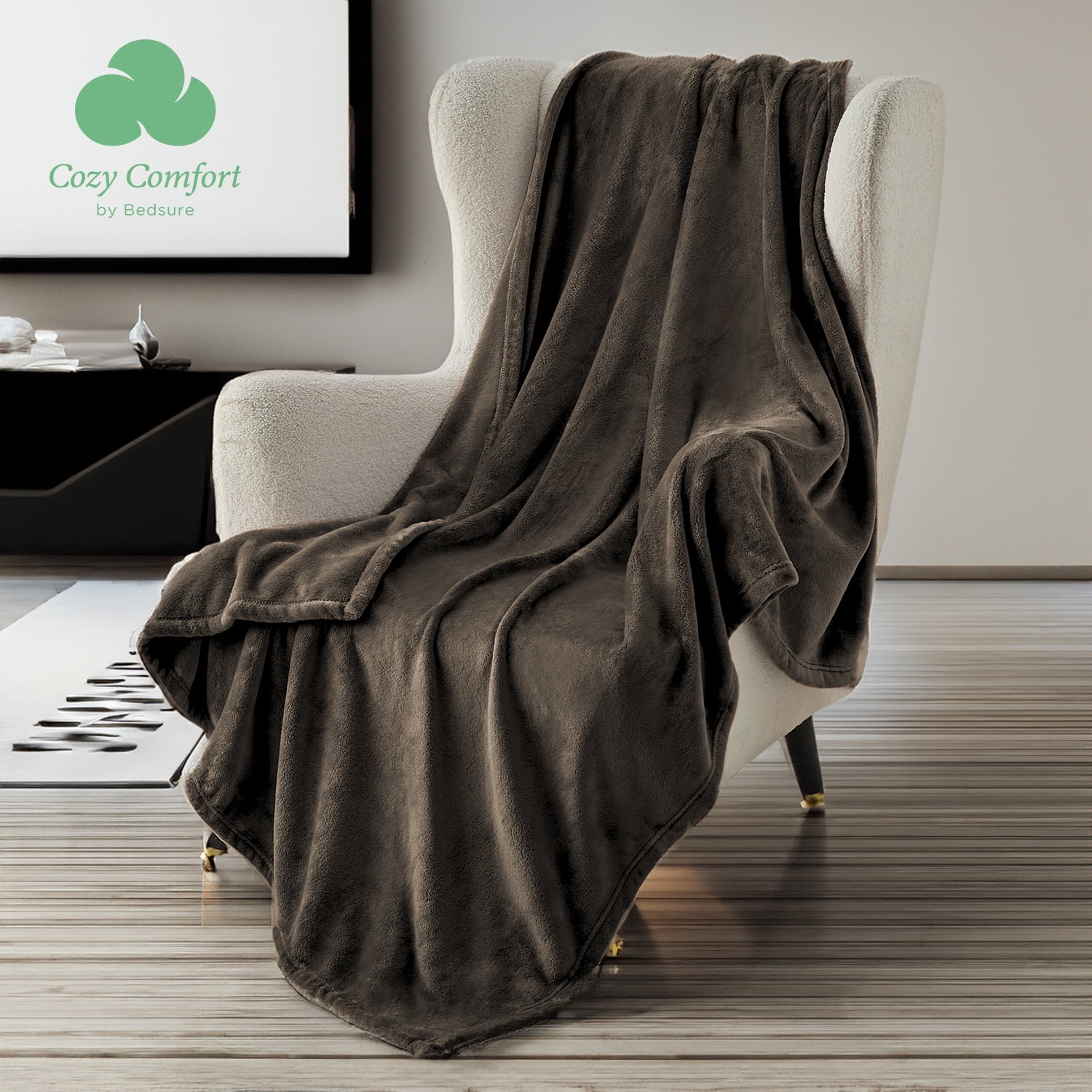 Bedsure Extra Warm Winter Thick Plush Fleece Blanket - Soft Lightweight ...