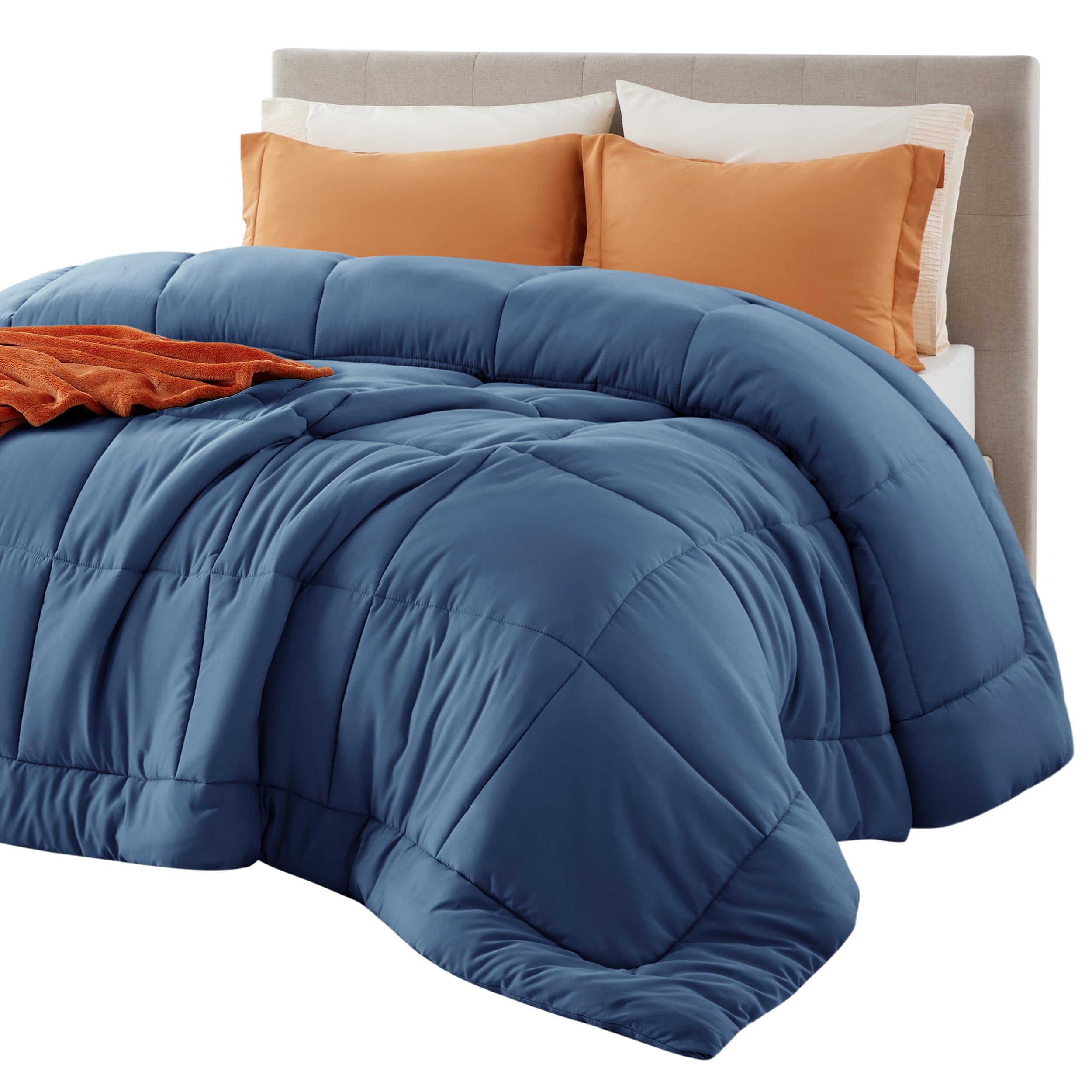 Cozy Comfort Comforter Duvet Insert - Quilted Comforters Oversize , All ...