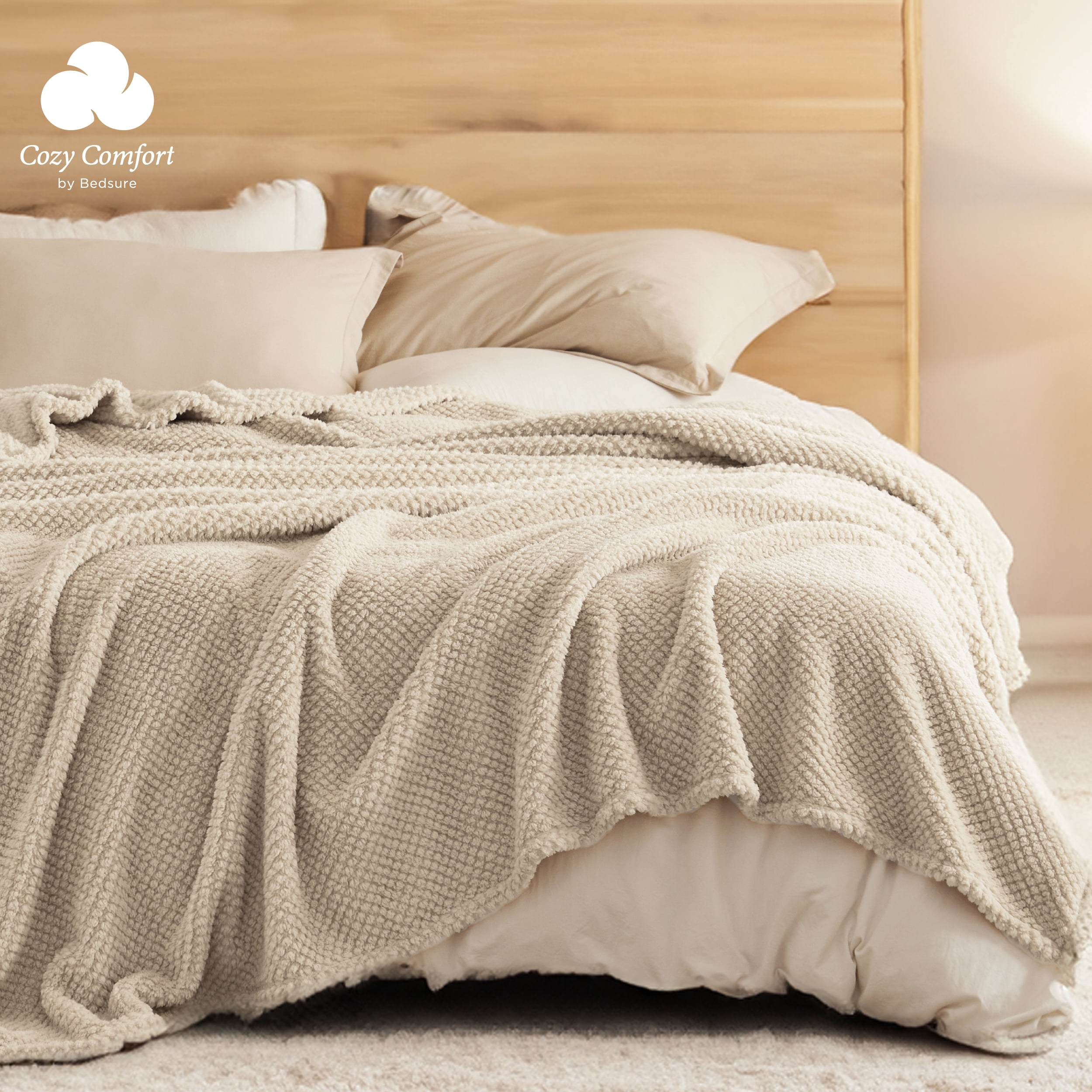 Cozy Comfort Fleece Blanket for Couch - Queen Size,Soft Cozy Blankets ...