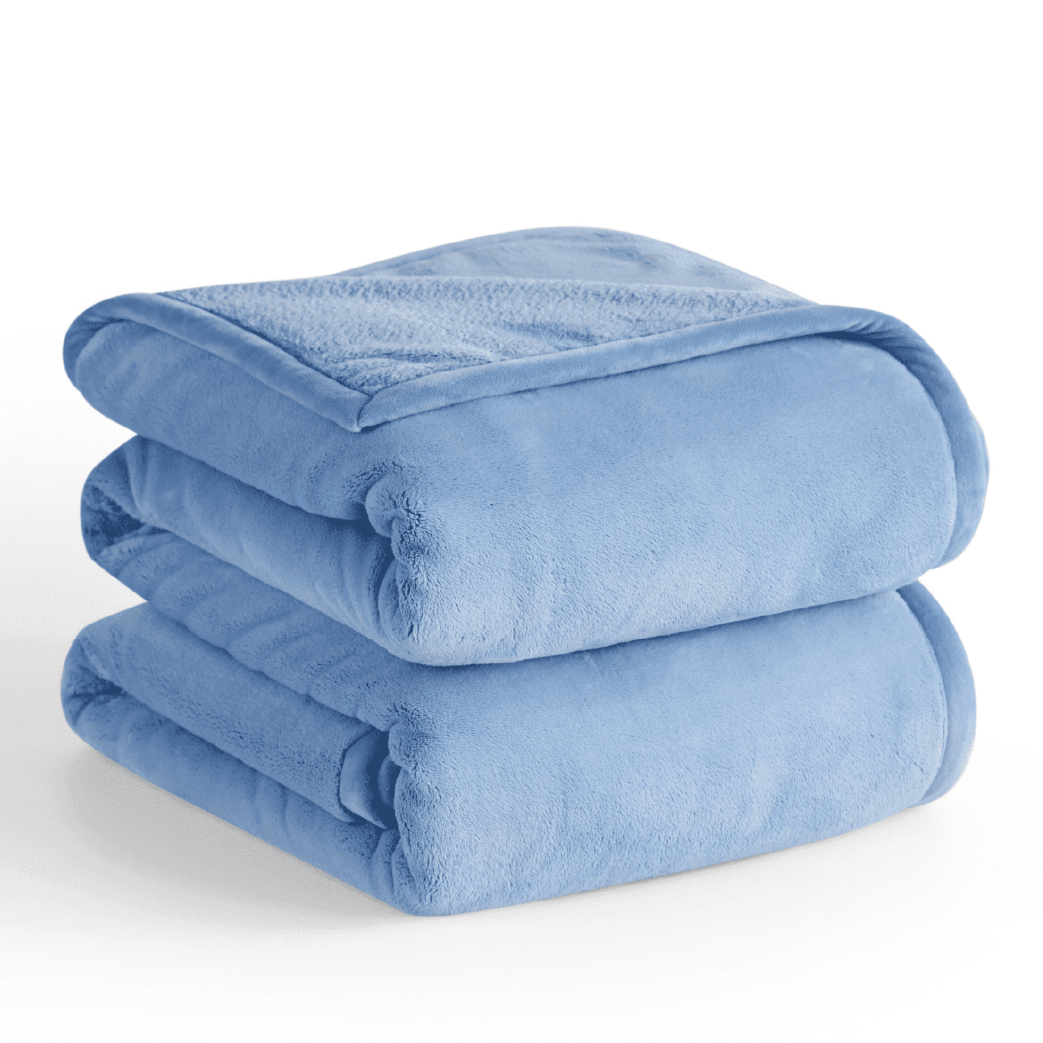 Cozy Comfort Fleece Blankets Queen, Soft & Thick, Heavy 500Gsm Anti ...