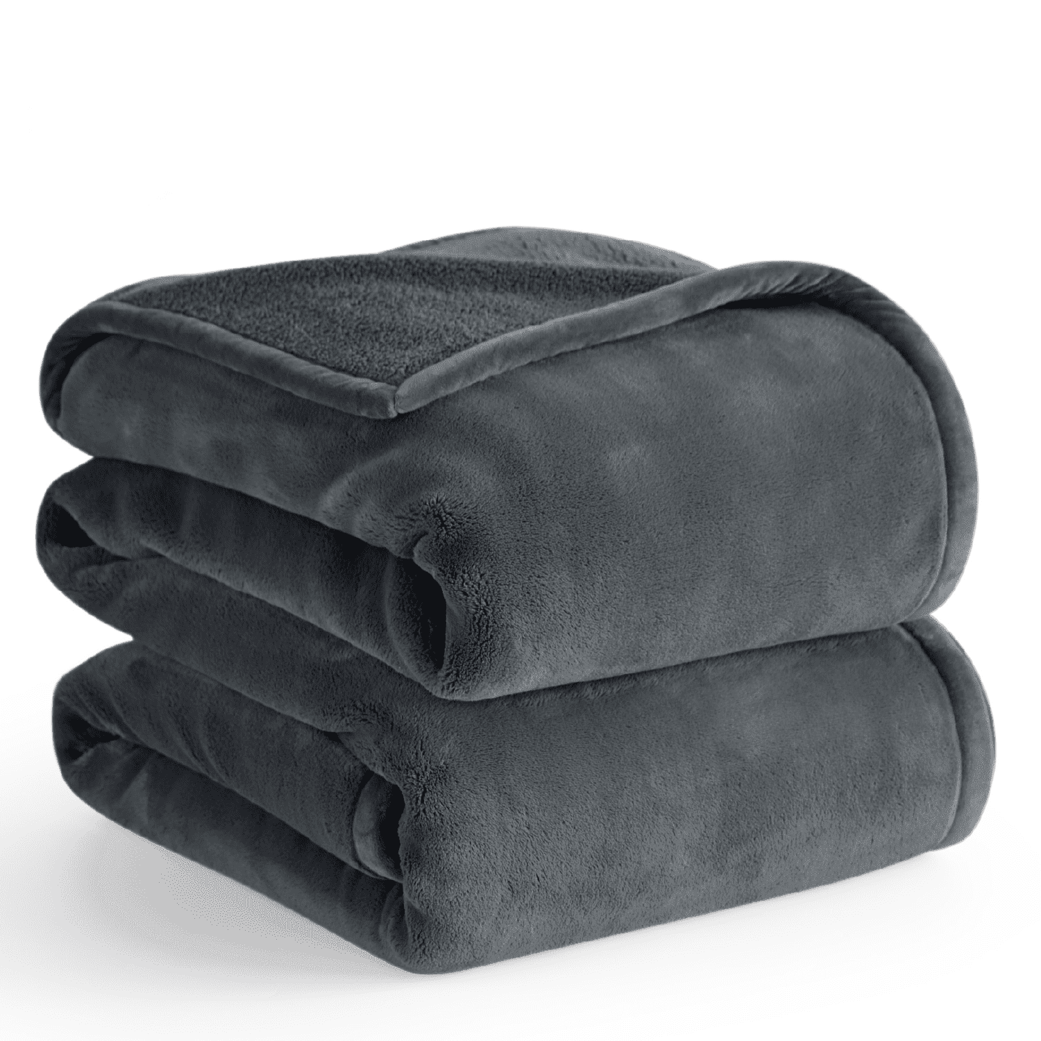 Cozy Comfort Fleece Blankets Queen, Soft & Thick, Heavy 500Gsm Anti ...