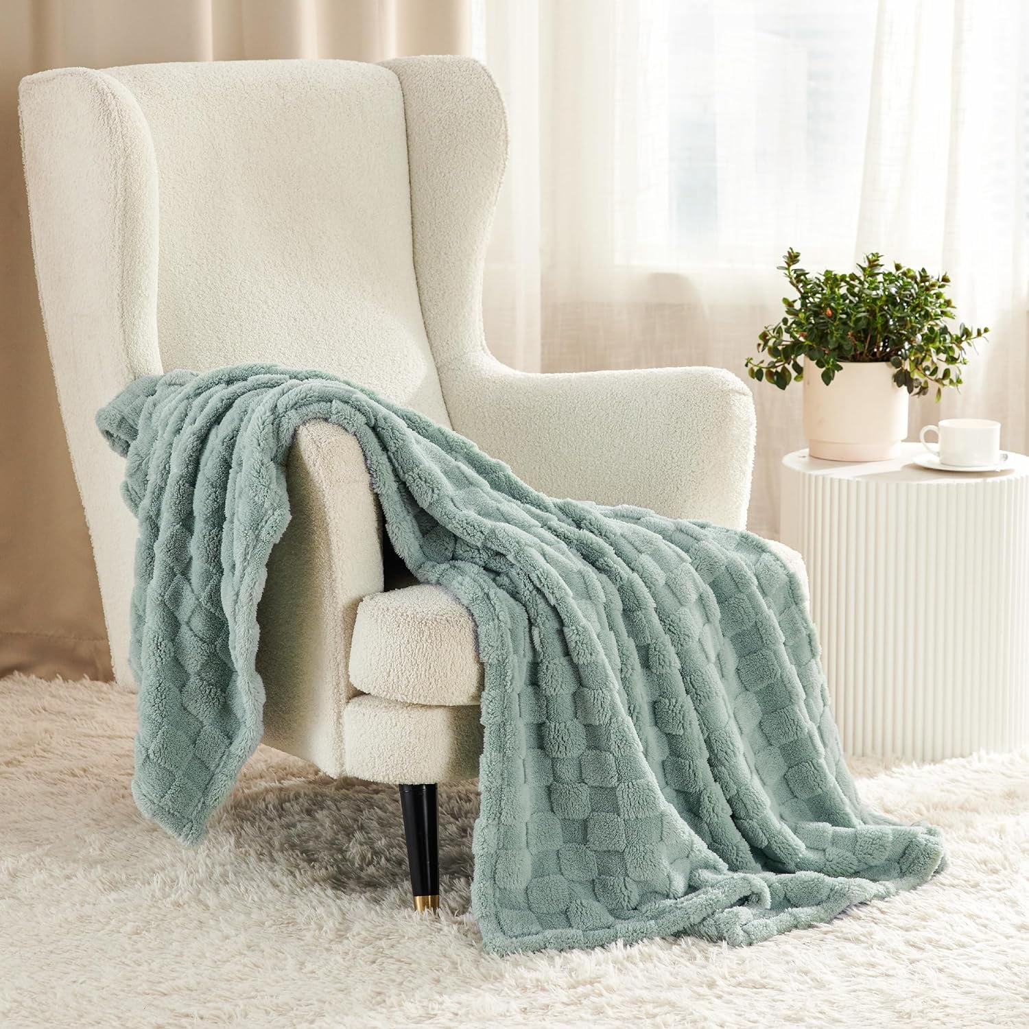 Cozy Comfort Fleece Twin Blanket for Couch - Super Soft Cozy Blankets ...