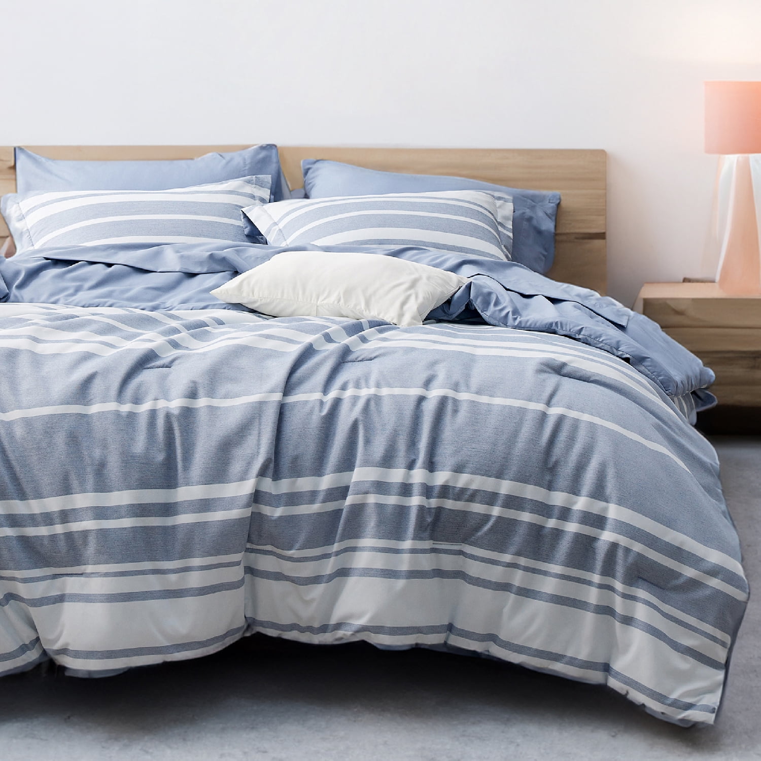 Free Shipping! Cozy Comfort King Bedding Set 7 Pieces All Season Bed in ...