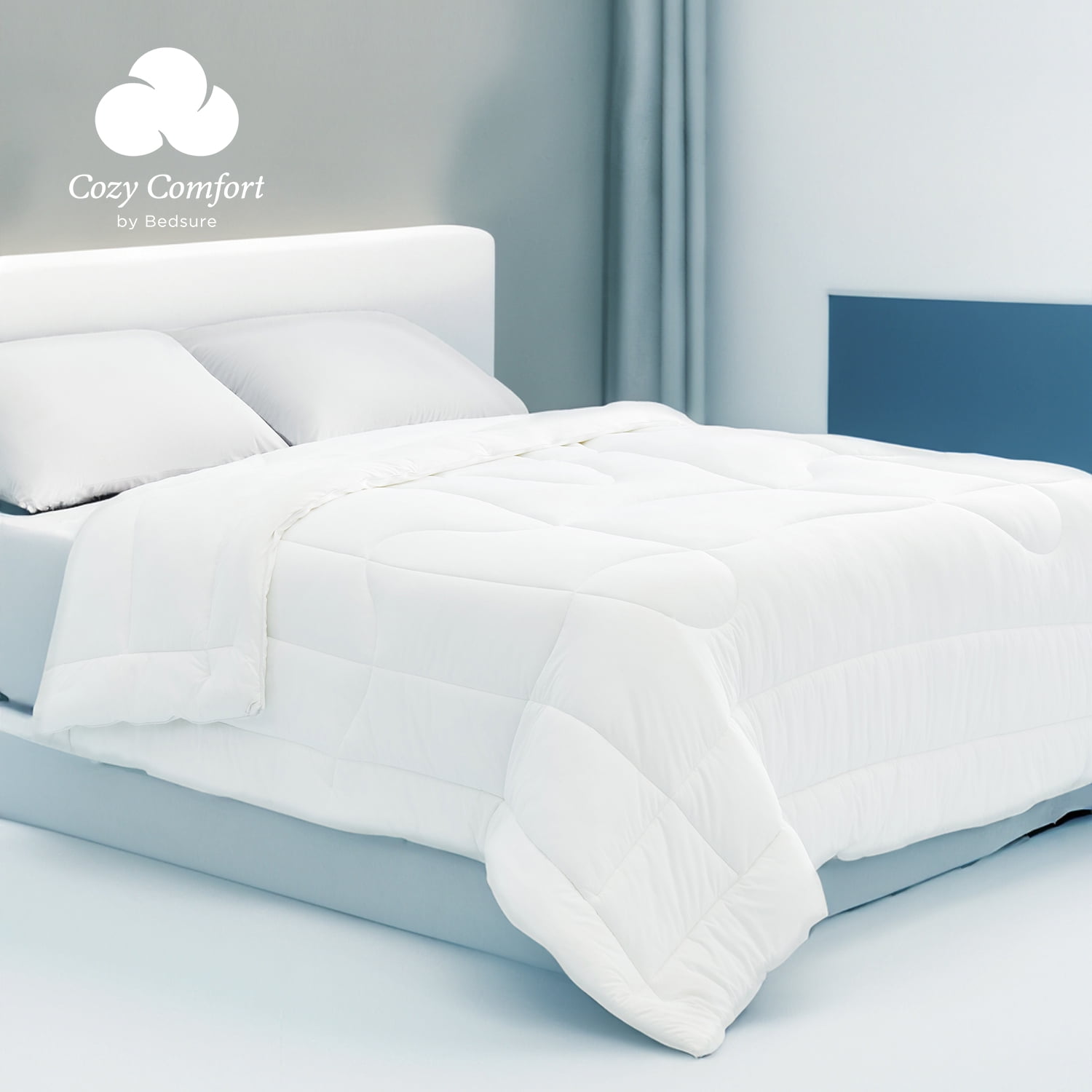 Bedsure Breezescape Cooling King Comforter, Double-Sided Design for Hot ...