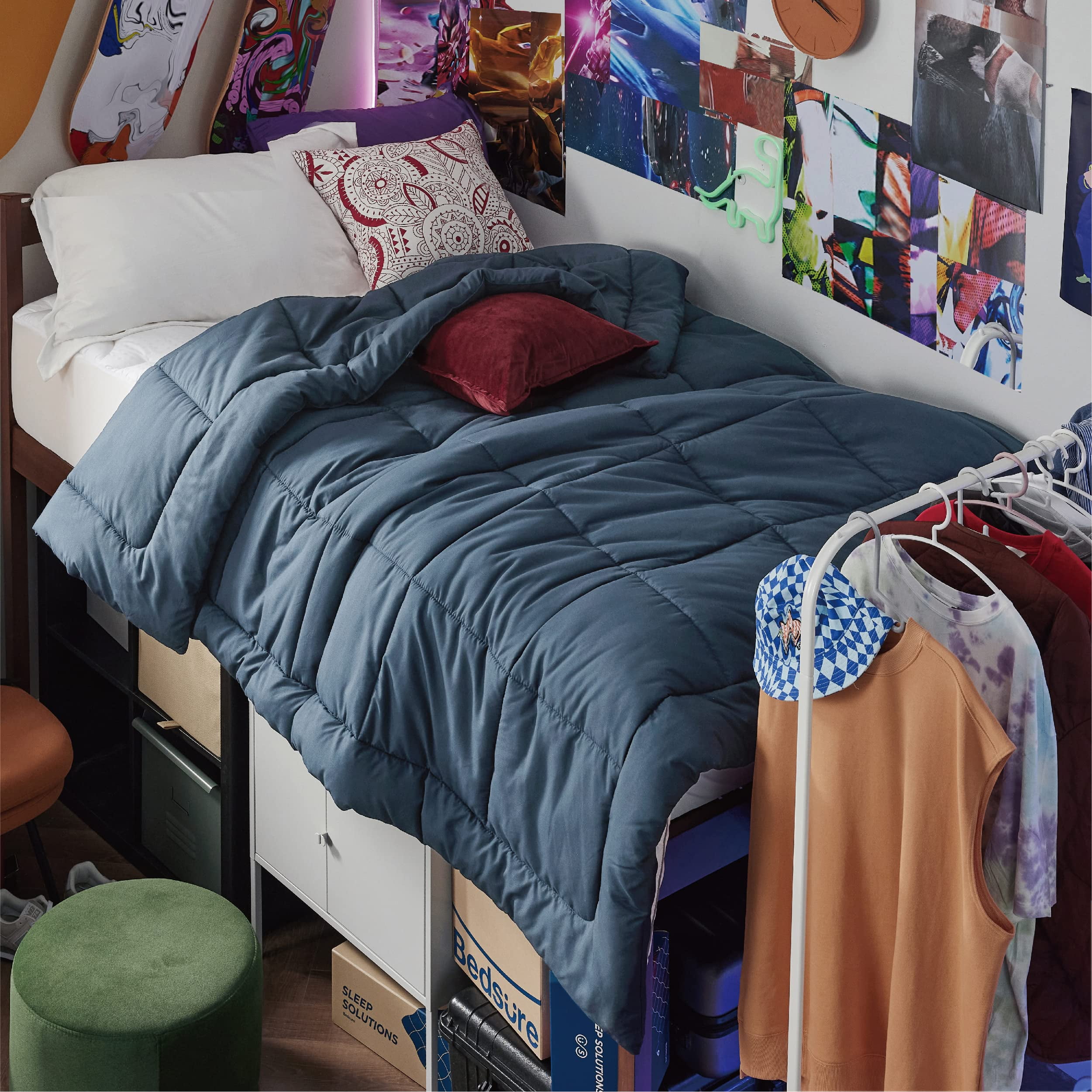 Cozy ComfortComforter Duvet Insert- Quilted Bedding Comforters for Bed ...