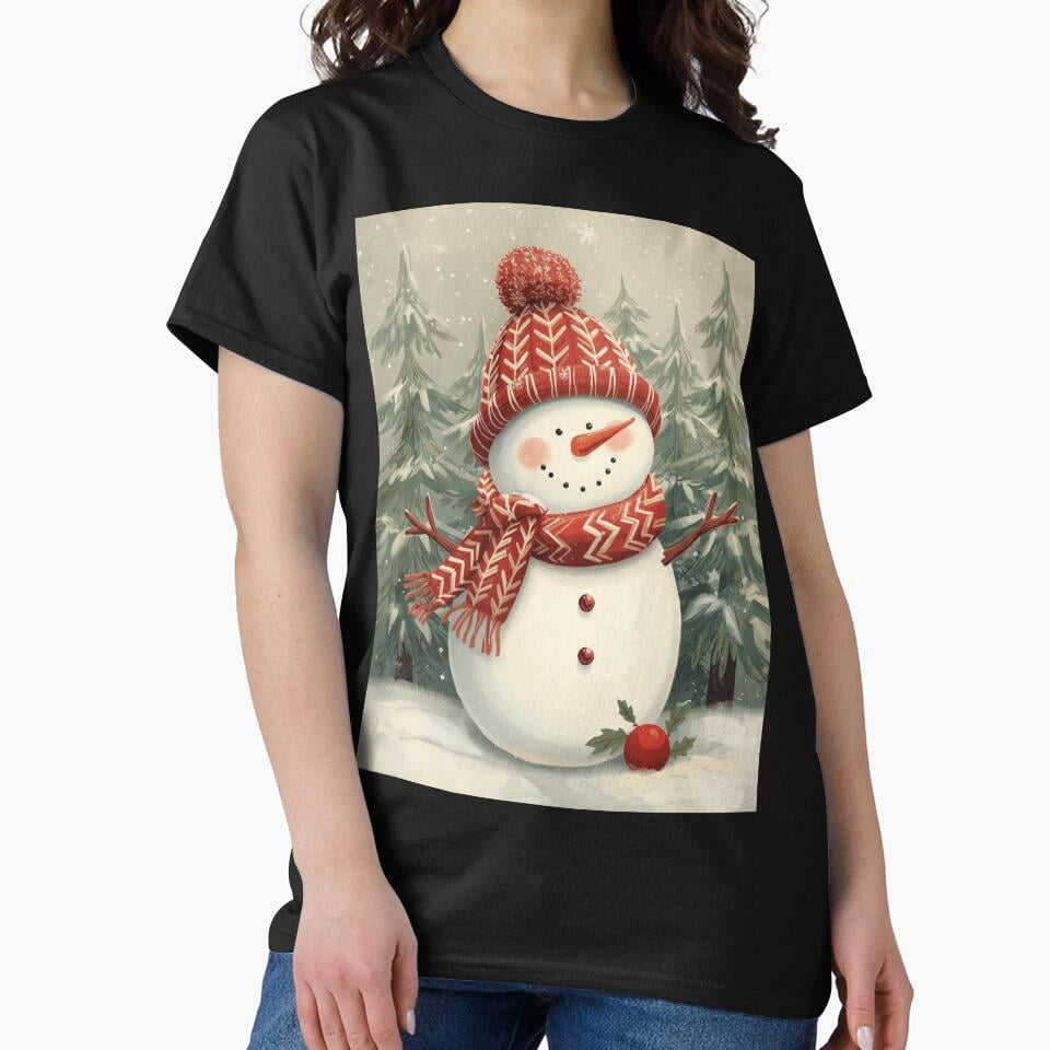 Cozy Cottagecore Snowman Funny Rustic Winter Aesthetic - Top Pick H3550 ...