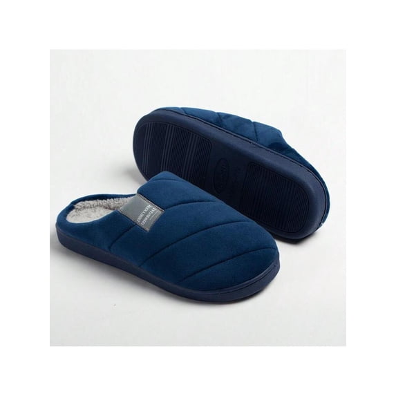 Cozy Cotton Lined Men's Slippers - Perfect for Winter Warmth with Soft ...
