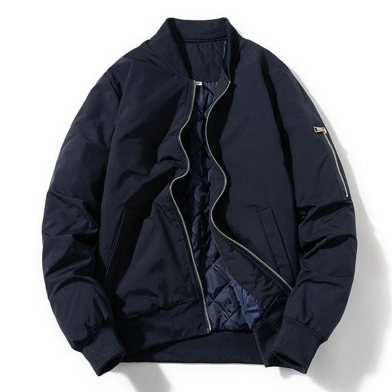 Cozy Couples' Choice! Men's & Women's Fleece-Lined Bomber Jacket ...