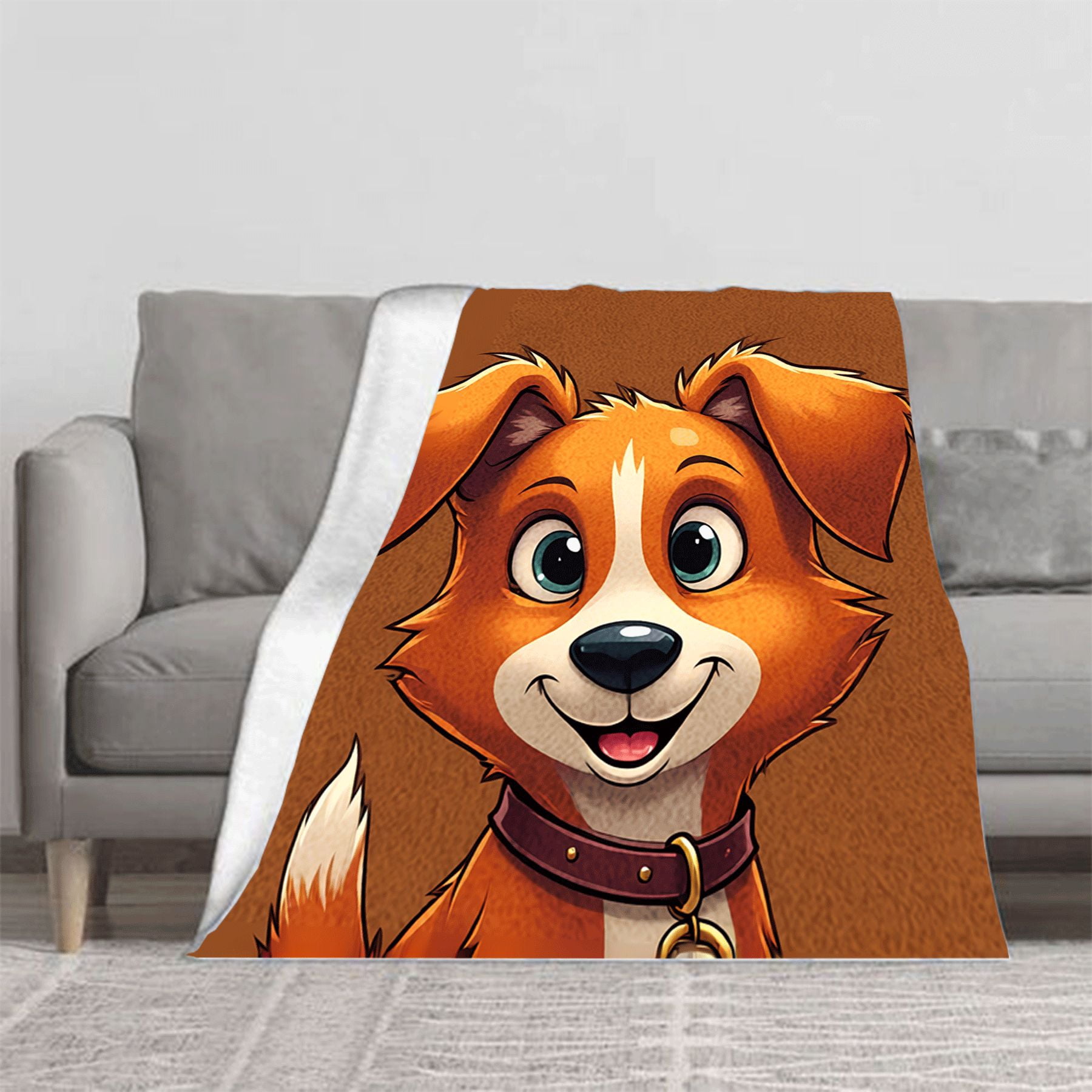 Cozy Durable Flannel Blanket - Soft Warm Design for Sofa Travel Bed ...