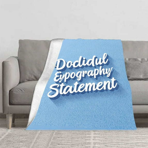 Cozy Durable Flannel Blanket - Soft Warm Throw for Sofa Travel & Bed ...