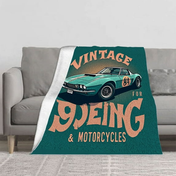 Cozy Durable Soft Flannel Blanket - Perfect for Sofa Travel & Bed ...