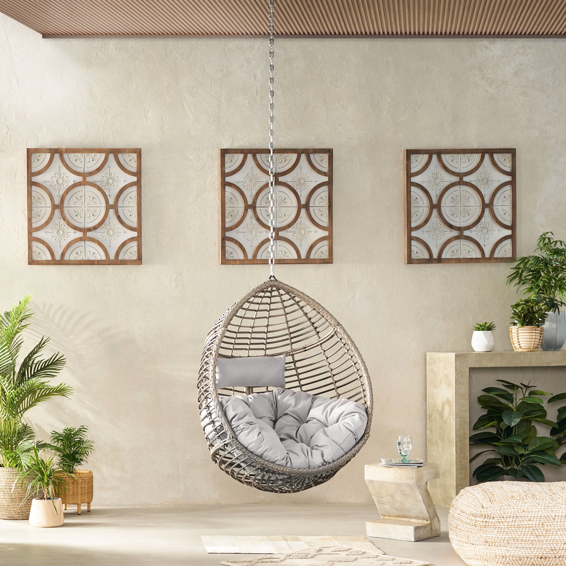 Cozy Encapsulating Structure / Terrace Hanging Relax / 24.75" Deep ...