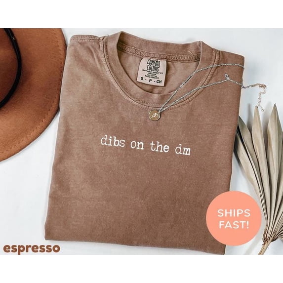 Cozy Espresso Dungeon Master "Dibs On The DM" Graphic Comfort Colors ...