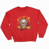 Cozy Fall Pumpkin Spice Latte Gnome Cute Autumn Art Graphic Print ...