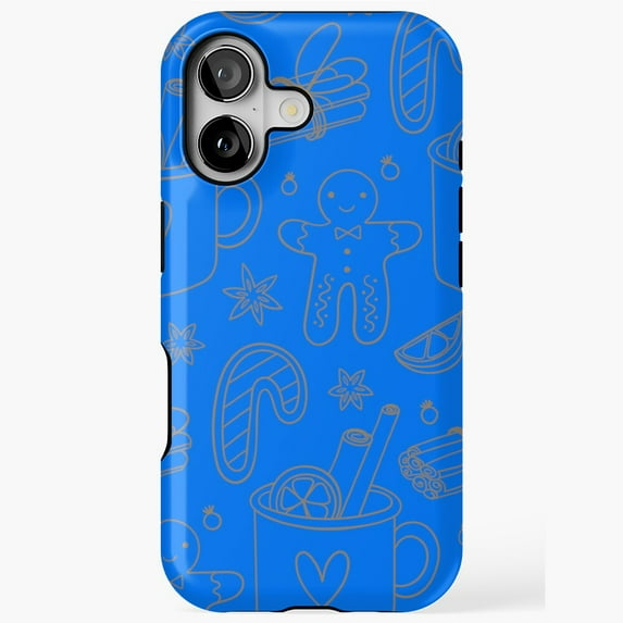 Cozy Festive Holiday Design Protective Cover for iPhone 11 12 13 14 15 ...