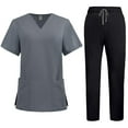 Cozy Fit Scrubs, Moisture Wicking Scrubs Hospital Workwear Set Medical ...