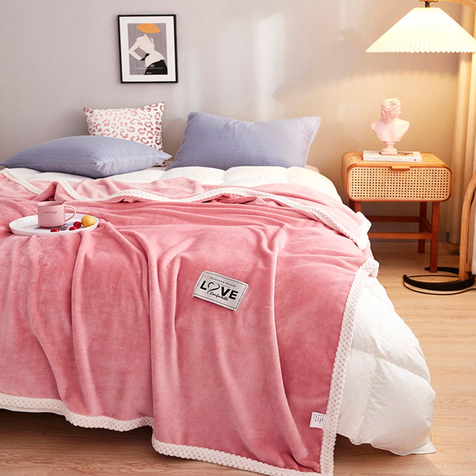 Cozy Flannel AirConditioner Blanket - High-Density Plush - Cool Like ...