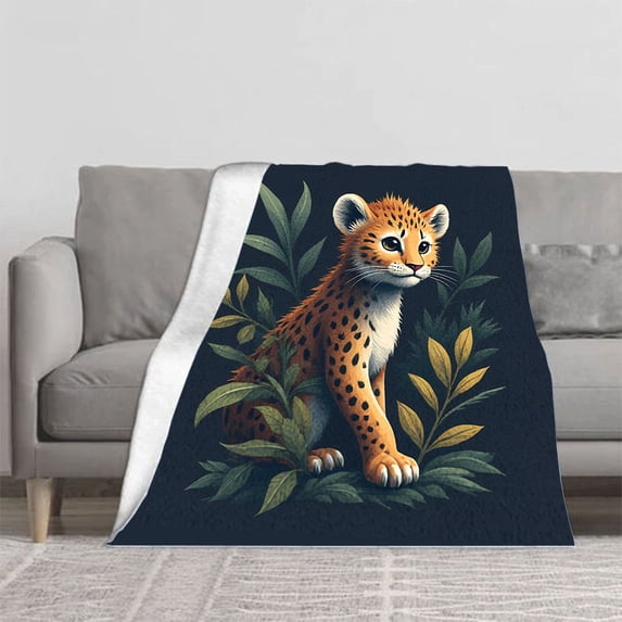Cozy Flannel Blanket - Soft Warm Durable Design for Sofa Travel Bed ...