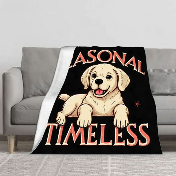 Cozy Flannel Blanket - Soft Warm Durable Design for Sofa Travel Bed ...