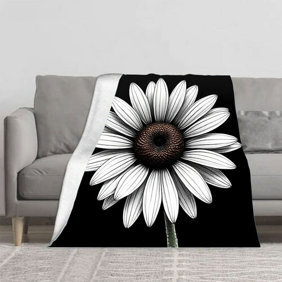 Cozy Flannel Blanket - Soft Warm Durable Design for Sofa Travel Bed ...