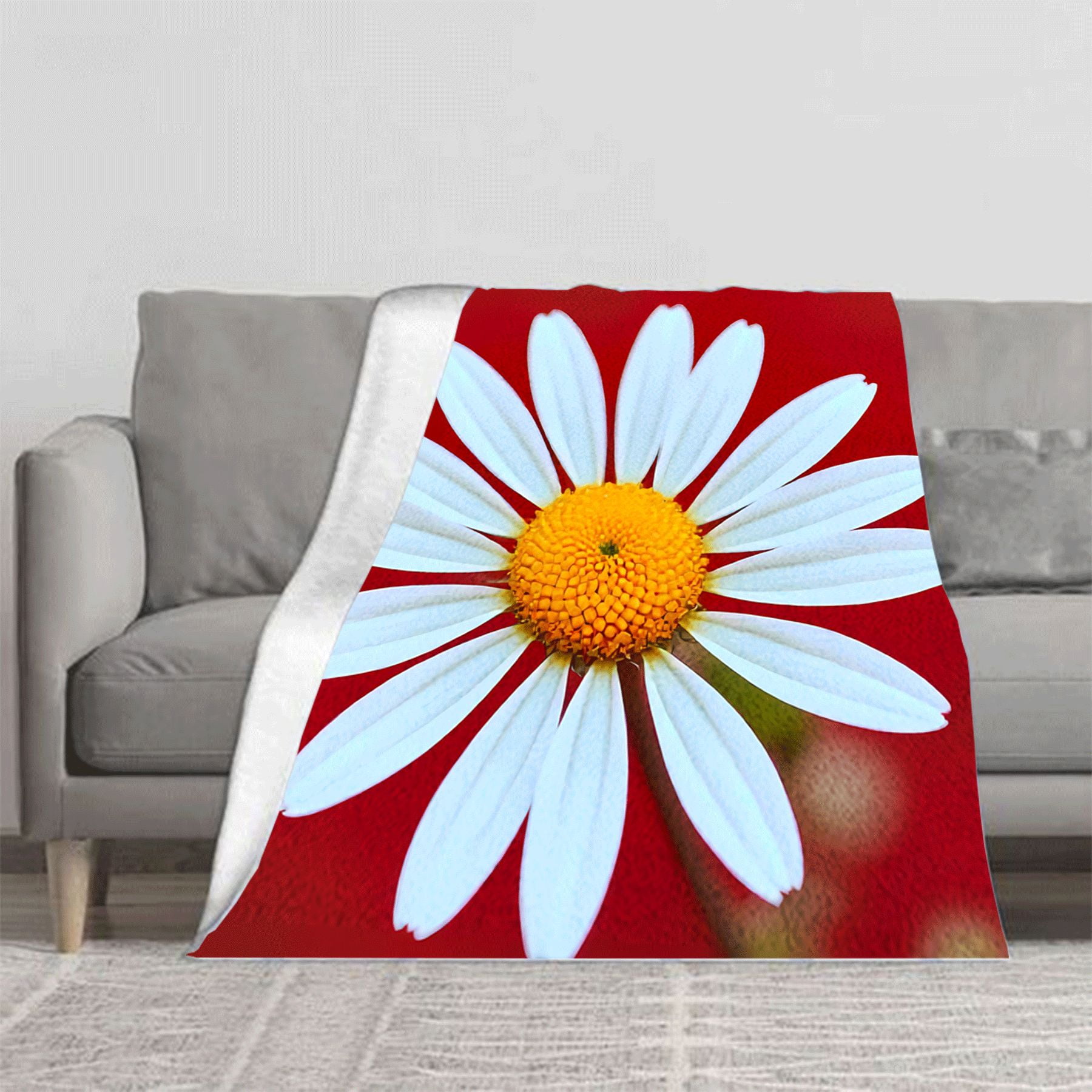 Cozy Flannel Blanket - Soft Warm Durable Design for Sofa Travel & Bed ...