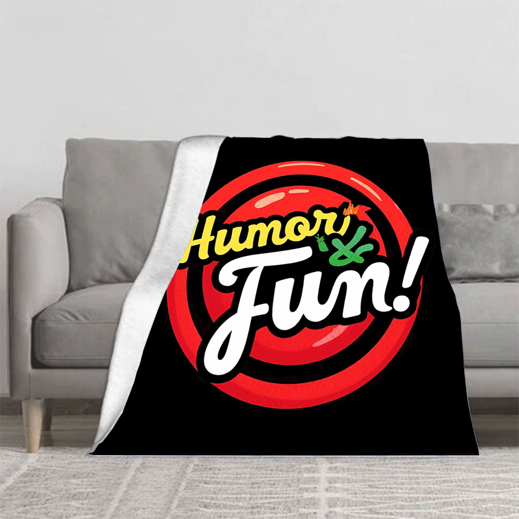 Cozy Flannel Blanket - Soft Warm Durable Design for Sofa Travel & Bed ...