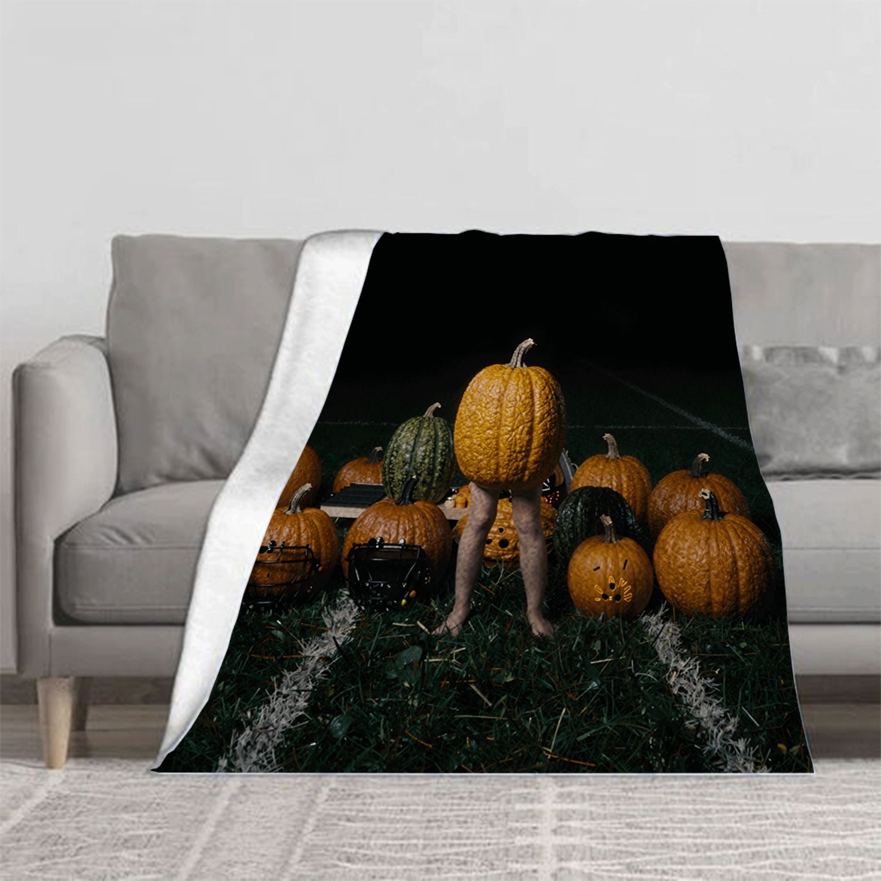 Cozy Flannel Blanket - Soft Warm Durable Perfect for Sofa Travel Bed ...