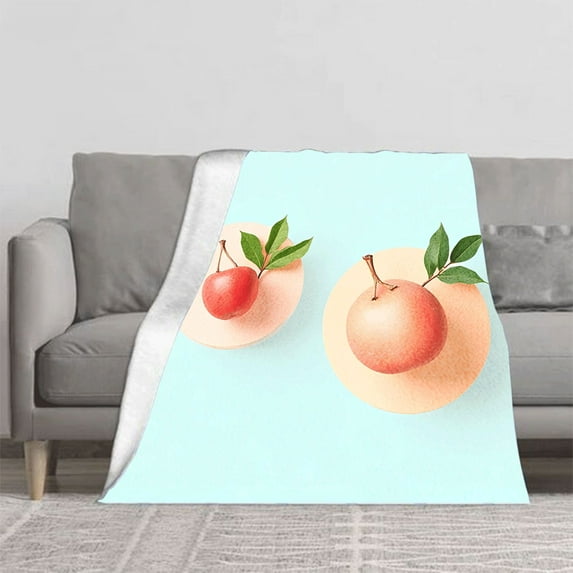 Cozy Flannel Blanket - Soft Warm Durable Perfect for Sofa Travel Bed ...