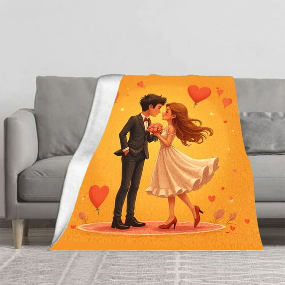 Cozy Flannel Blanket - Soft Warm Durable Perfect for Sofa Travel Bed ...