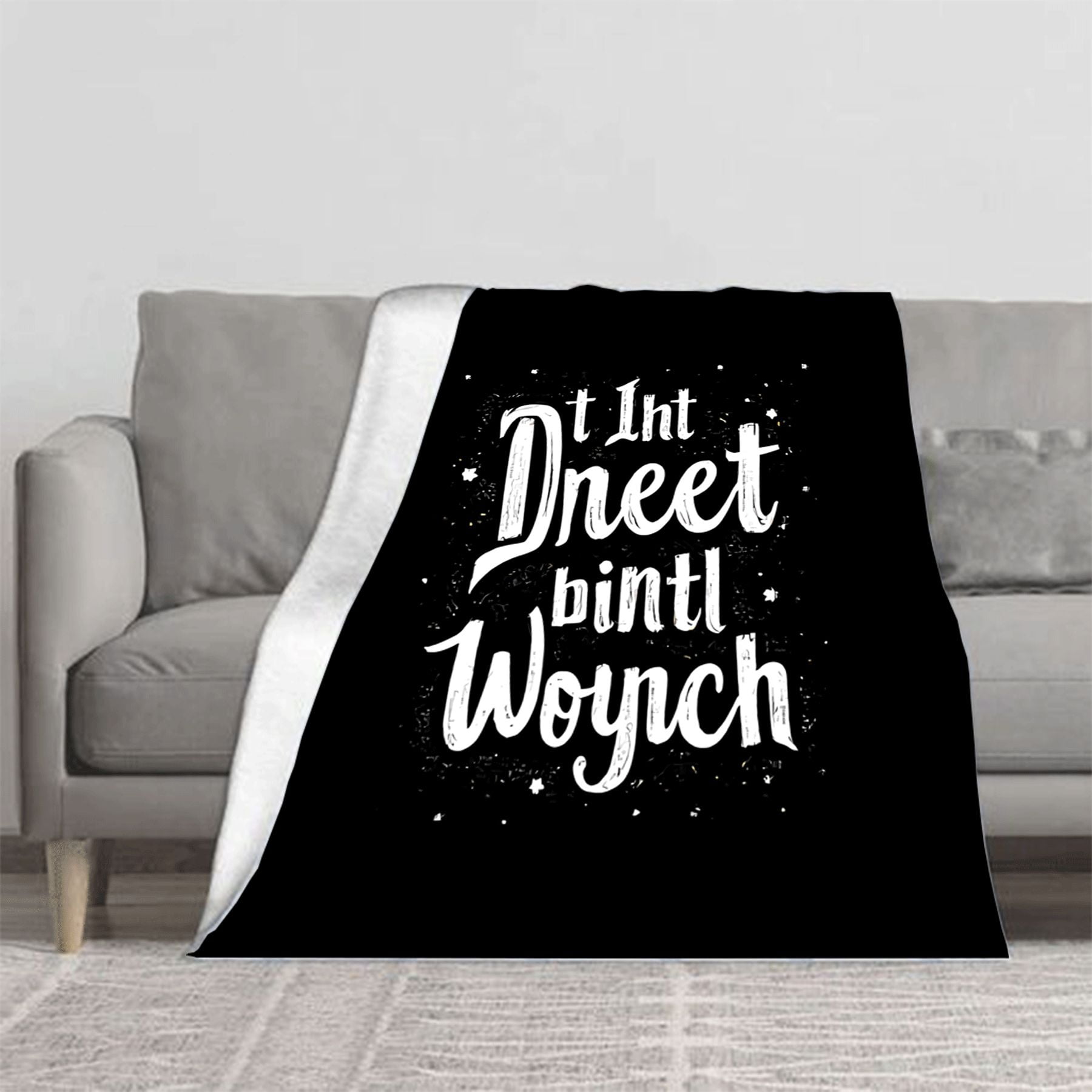 Cozy Flannel Blanket - Soft Warm Durable Perfect for Sofa Travel Bed ...