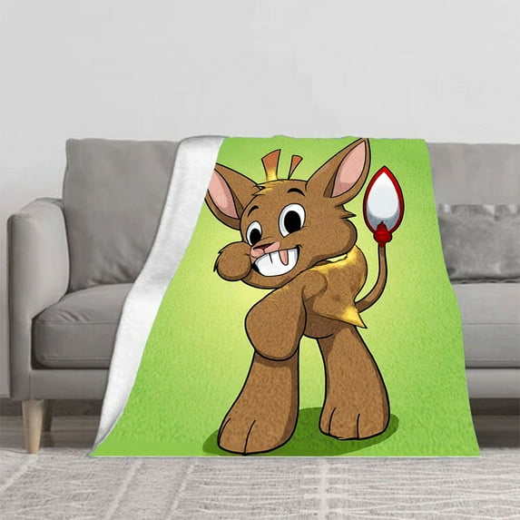 Cozy Flannel Blanket - Soft Warm Durable Perfect for Sofa Travel & Bed ...