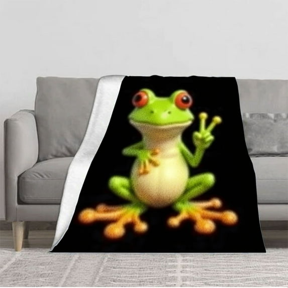 Cozy Flannel Blanket - Soft Warm Durable Perfect for Sofa Travel & Bed ...