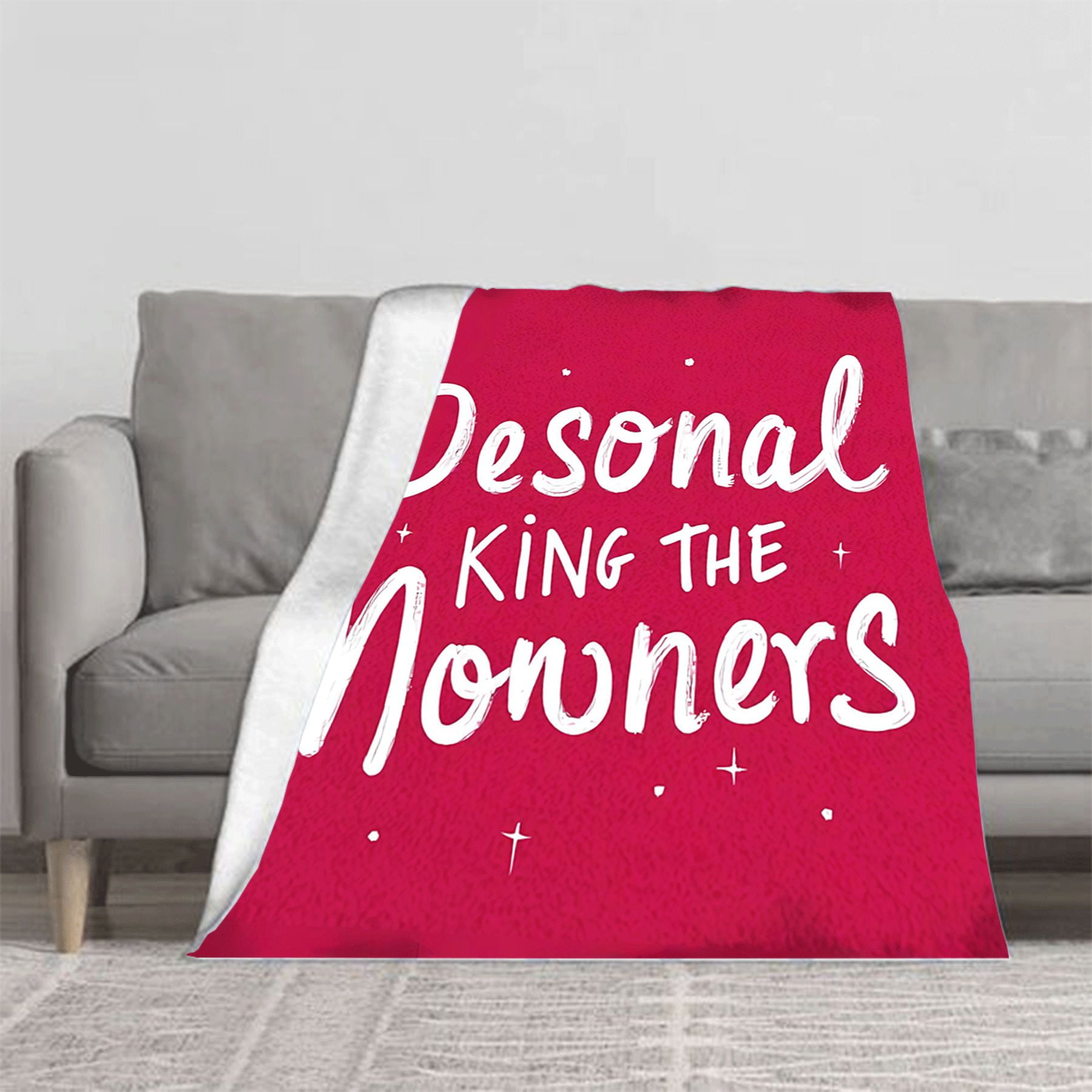 Cozy Flannel Blanket - Soft Warm Durable Perfect for Sofa Travel & Bed ...