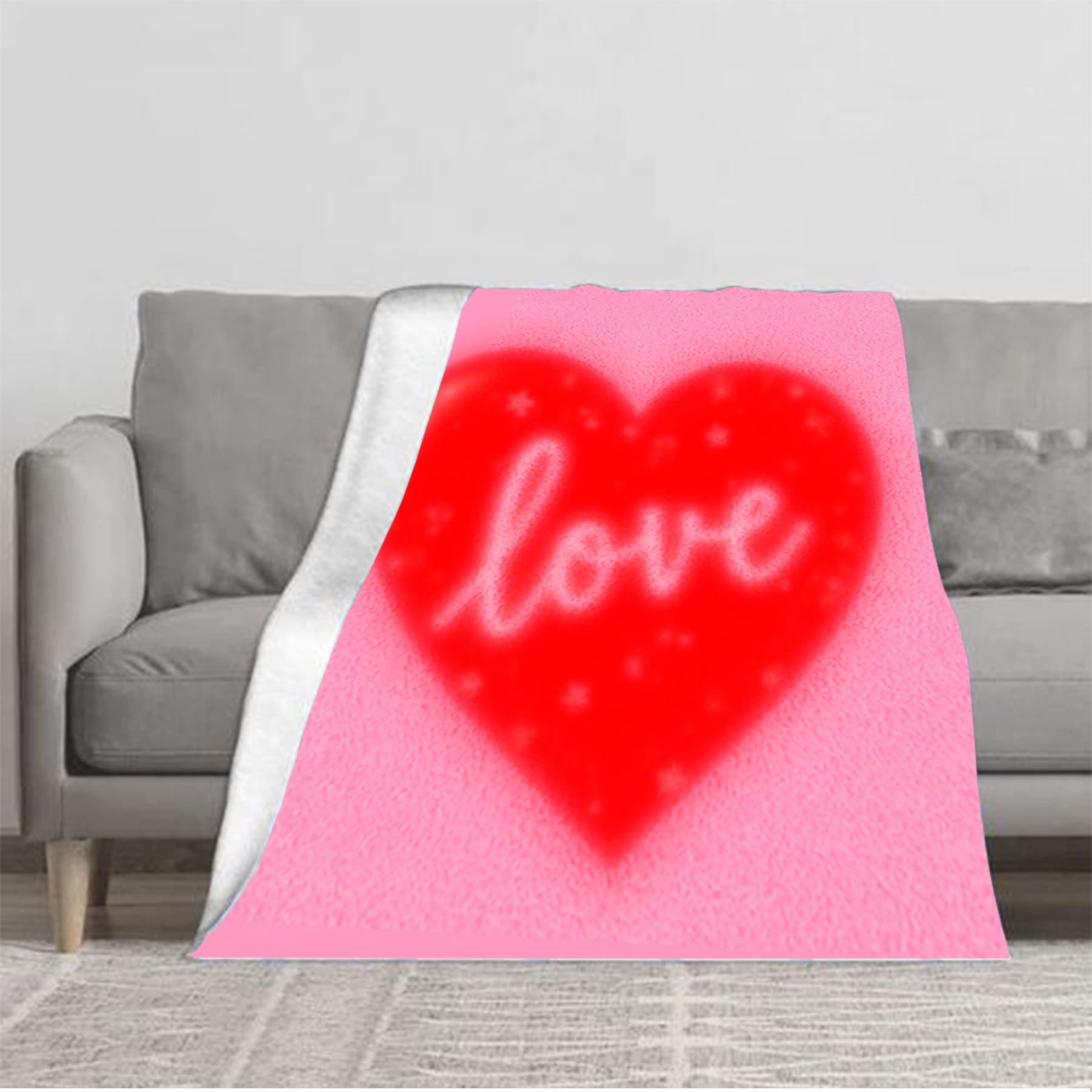 Cozy Flannel Blanket - Soft Warm Durable Perfect for Sofa Travel & Bed ...