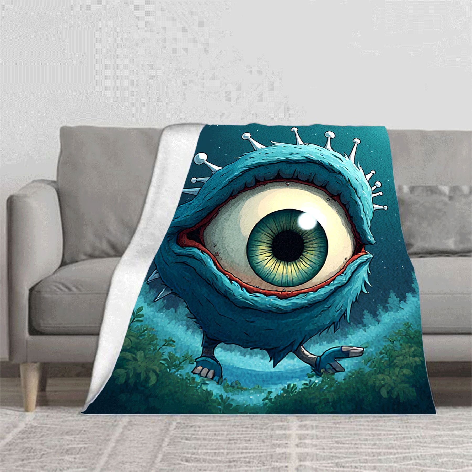 Cozy Flannel Blanket - Soft Warm Durable Perfect for Sofa Travel & Bed ...