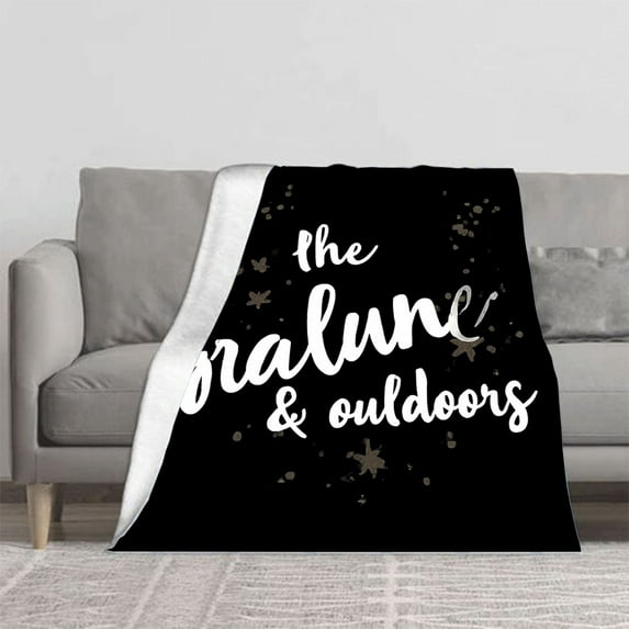 Cozy Flannel Blanket - Soft & Warm Perfect for Sofa Travel Bed & Chair ...