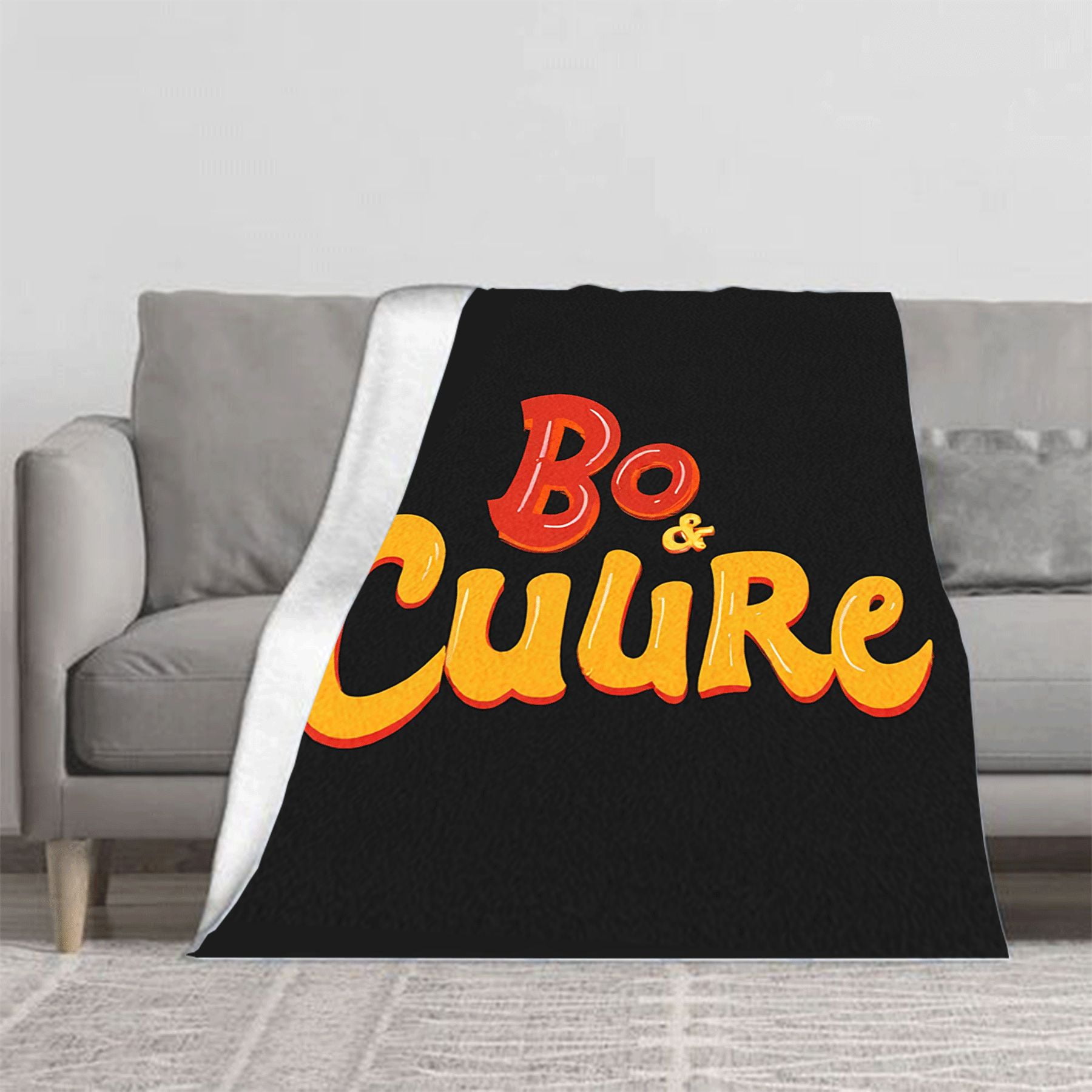 Cozy Flannel Blanket - Soft Warm and Durable with Playful Colorful ...