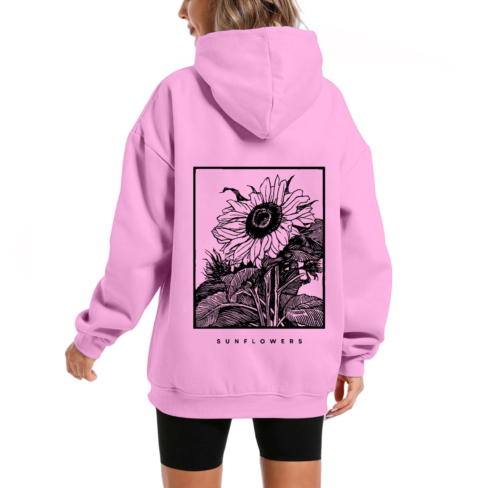 Cozy Fleece Hoodies for Women Winter Fall Fashion Thermal Long Sleeve ...