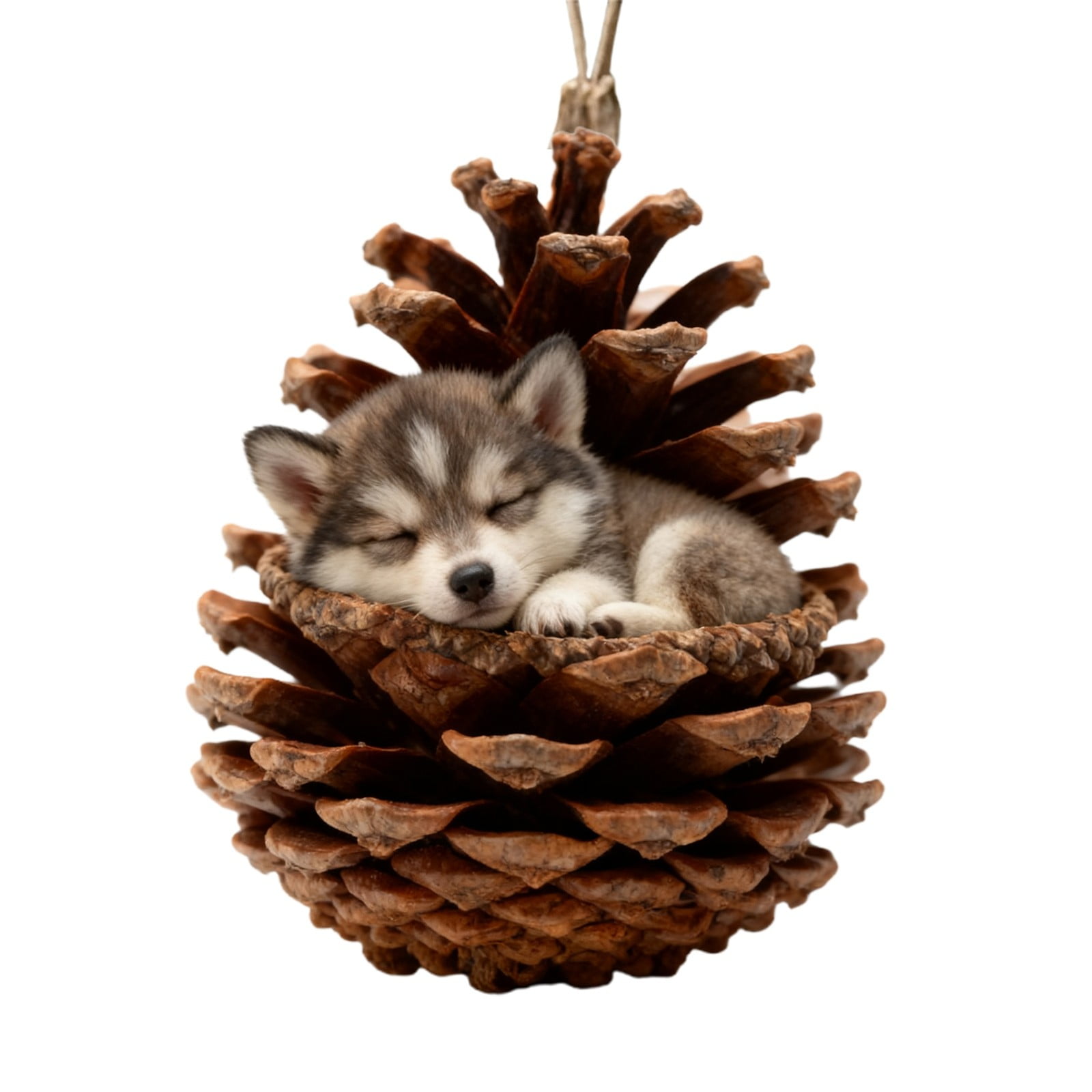 Cozy Forest Acorn Ornaments, Woodland Animal Acrylic Hanging Ornaments ...