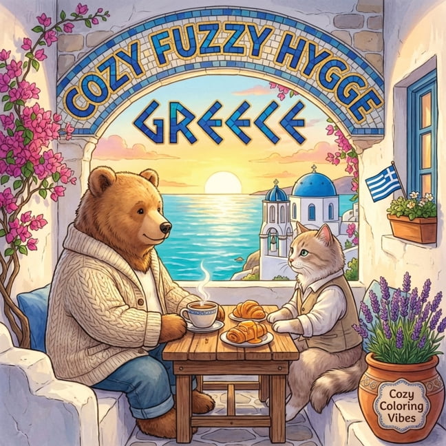 Cozy Fuzzy Hygge World Travel for Stress Cozy Fuzzy Hygge Greece: Fun ...