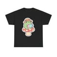 Cozy Gamer Frog Graphic Tee with Kawaii Pastel Mushroom Frog Art for ...