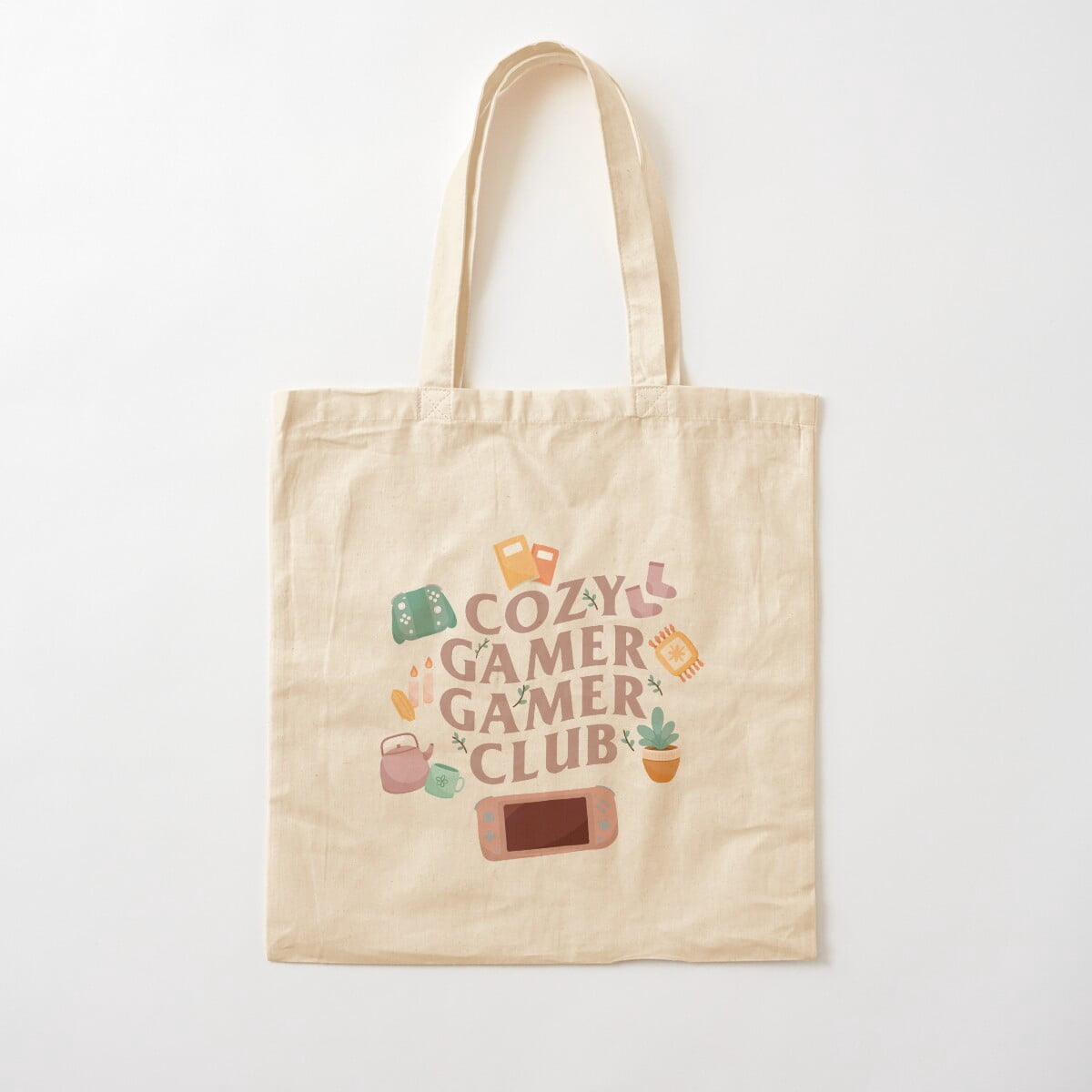 Cozy Gamer Gamer Club Cotton Tote Bag Canvas Tote Bag, Family Gift For ...