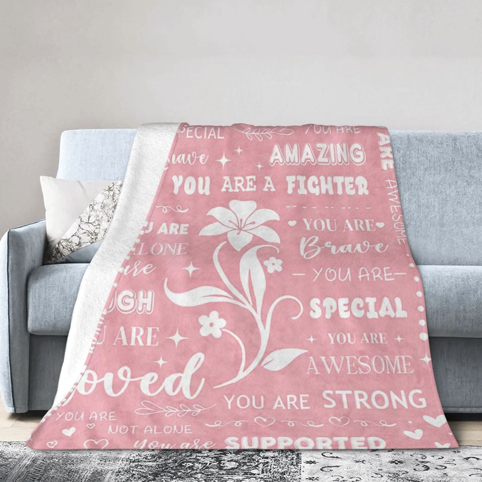 Cozy Get Well Blanket for Women, Warm Recovery Blanket, Get Well Soon ...