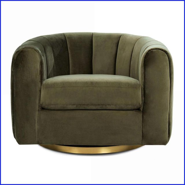 Cozy Green Velvet Swivel Accent Chair | Green | Velvet - Walmart ...