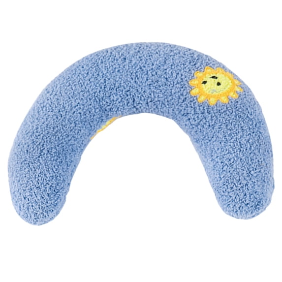 Cozy Half Donut Cuddler Calming Dog Bed for Small Breeds with Soft Neck ...